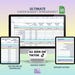 Volleyball Goal Setting & Habit Tracker Pack - Digital Download - Pink ...