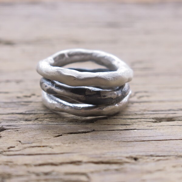 Textured Ring - Etsy