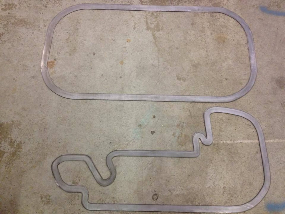 NASCAR Circle Track Wall Art. 4-12 Versions of Your | Etsy