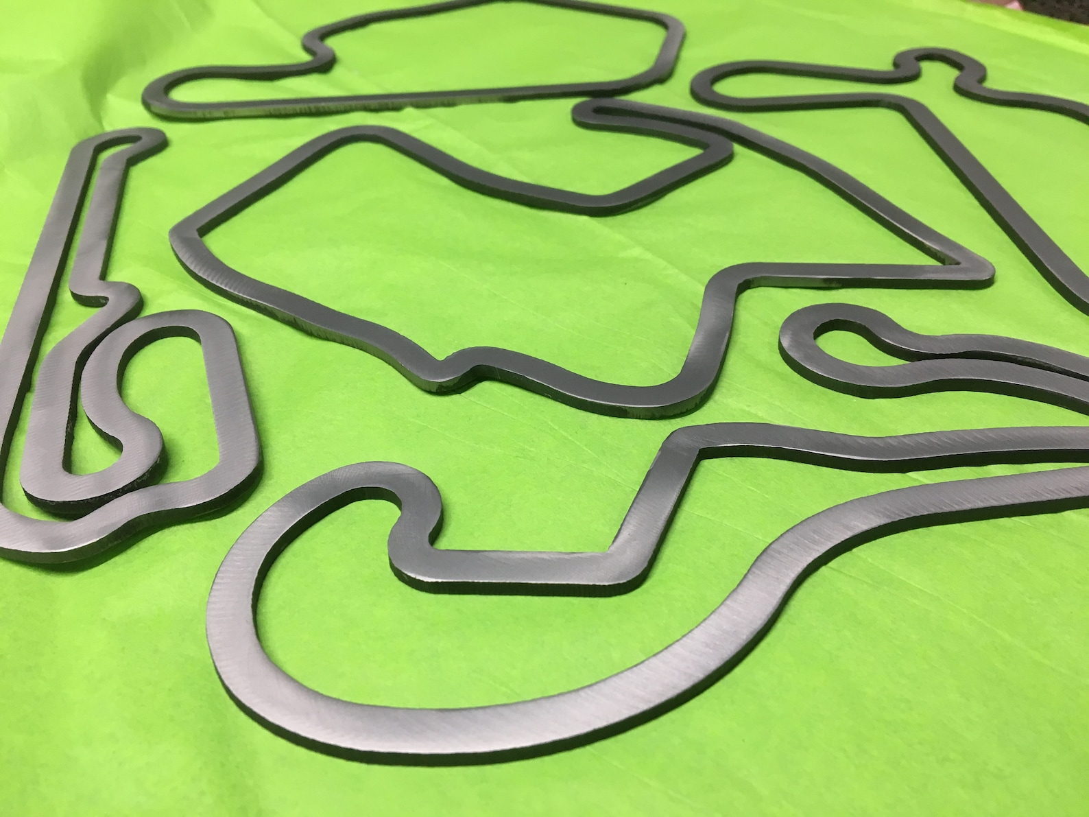 Race Track Wall Art. 13 to 24 Inch. North American Road Racing - Etsy