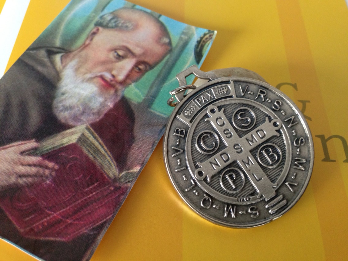 1.5 St Bendict Cross Jubilee Medal / Medalla De San - Etsy