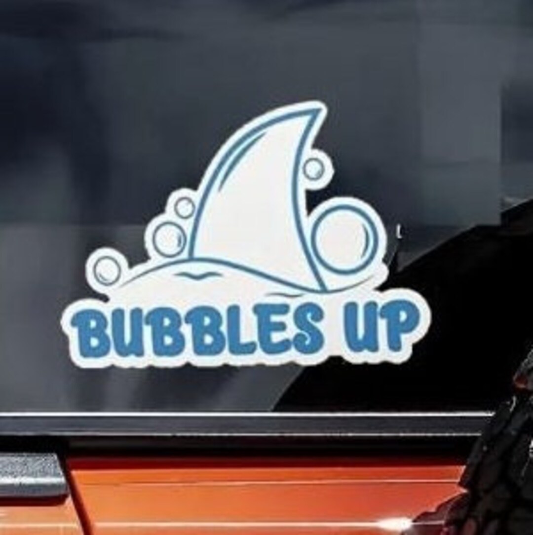Bubbles up Full Sticker, Car Decal, Jimmy Buffett, Margaritaville, RIP ...