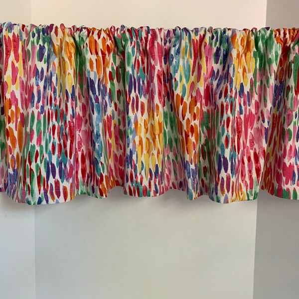 Multi Color Curtains - Etsy