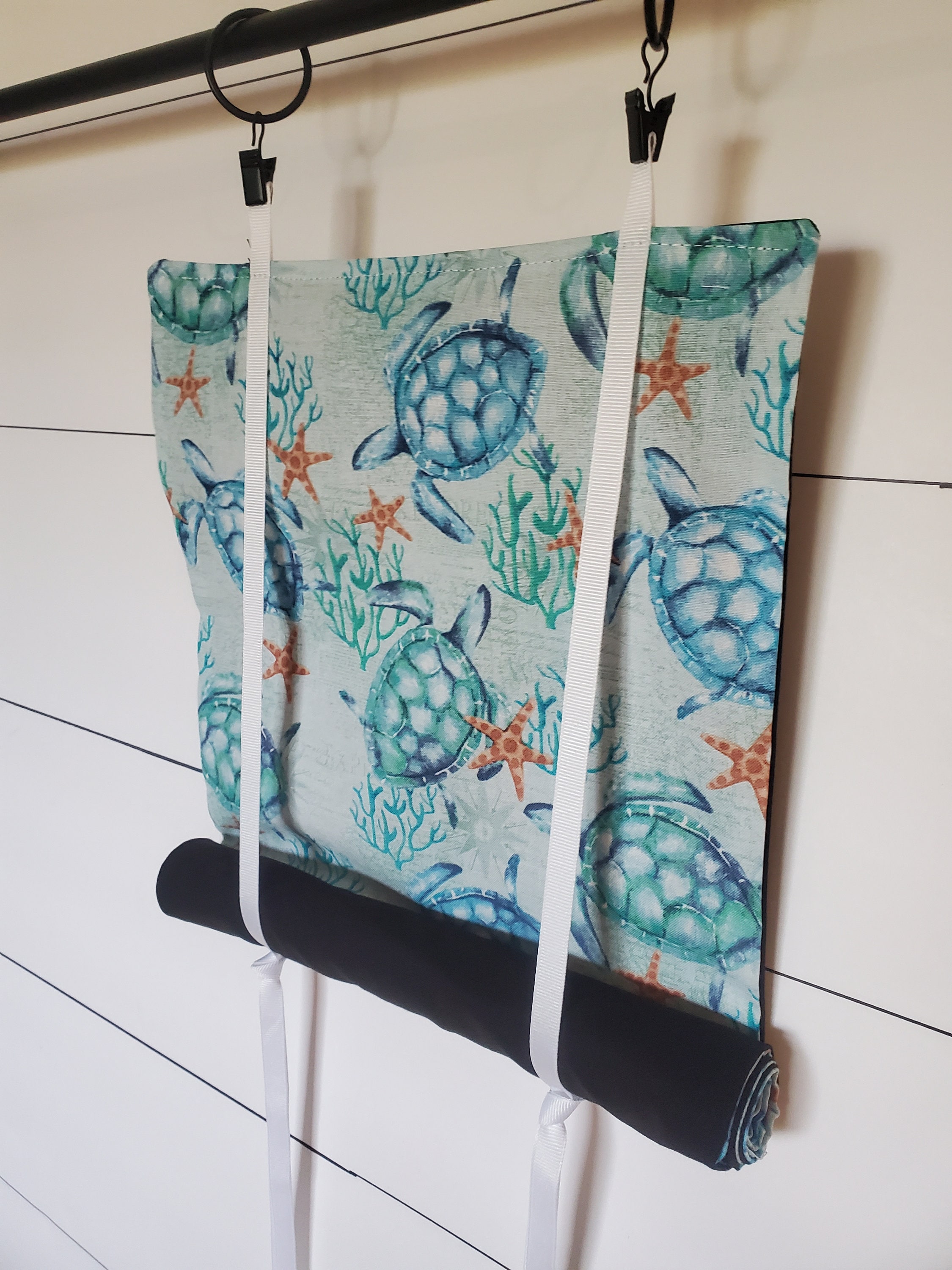 Classroom Door Window Curtain Roll up Security School / Sea Turtles ...