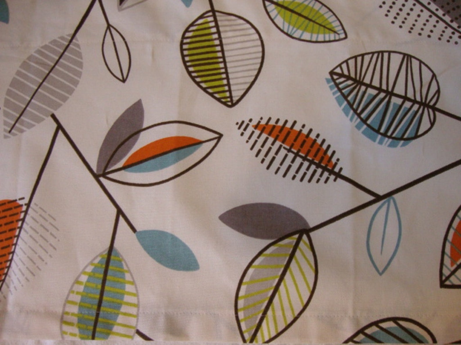 Valance Covington Carson Fiesta Window Treatment Cream - Etsy