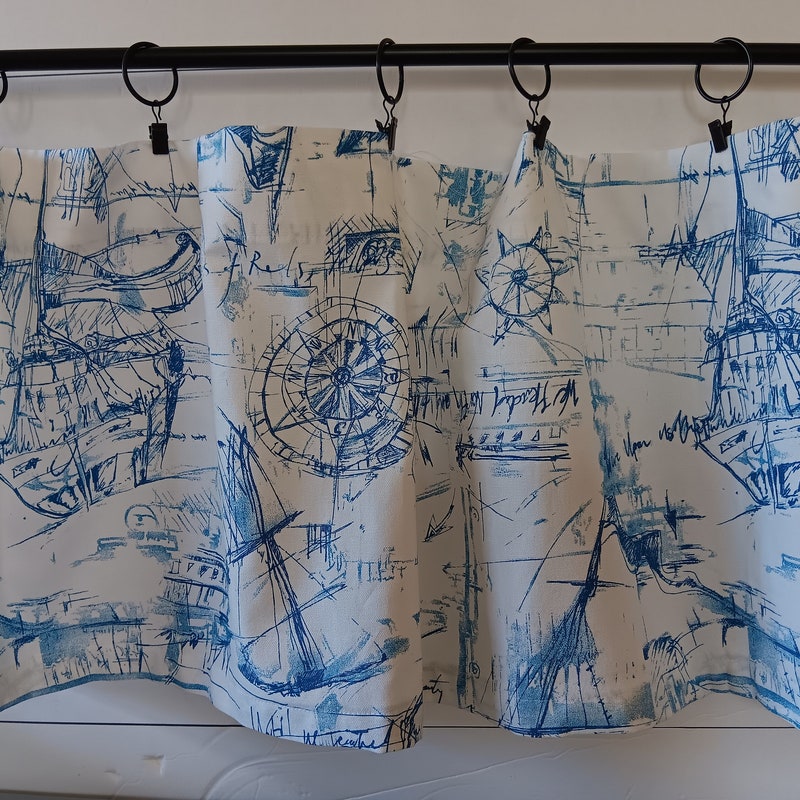 Nautical Curtains - Etsy