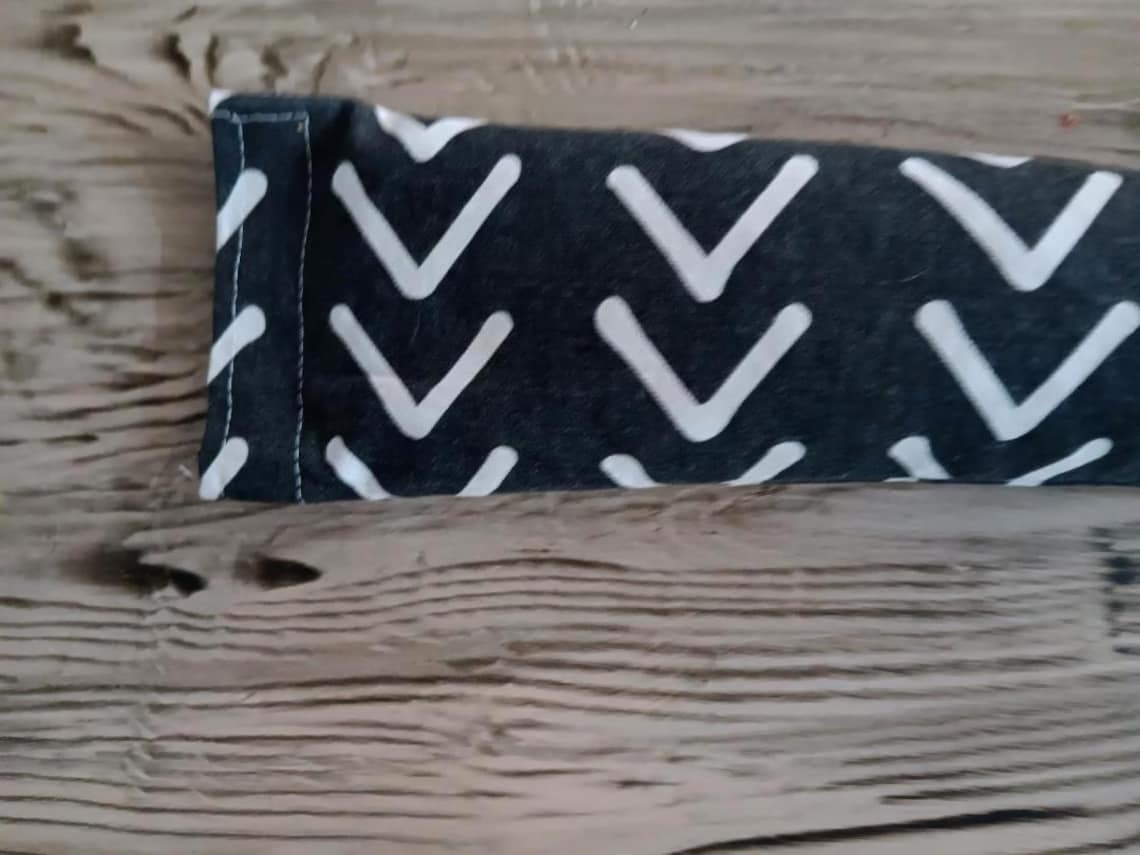 Black and White Mud Cloth Door Draft Stopper, Energy Saver - Etsy