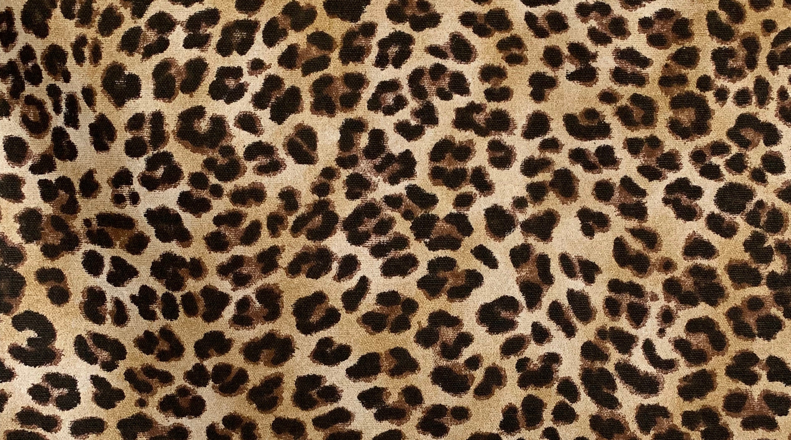 Valance Leopard Print Custom Made Window Treatment 53 Inches W X 14 ...