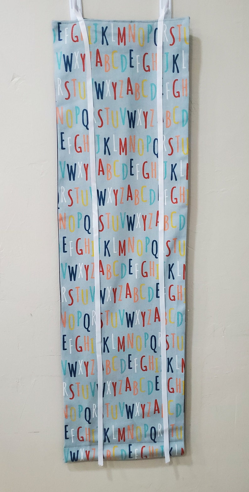 Classroom Door Window Curtain Alphabet Letters on Gray - Etsy