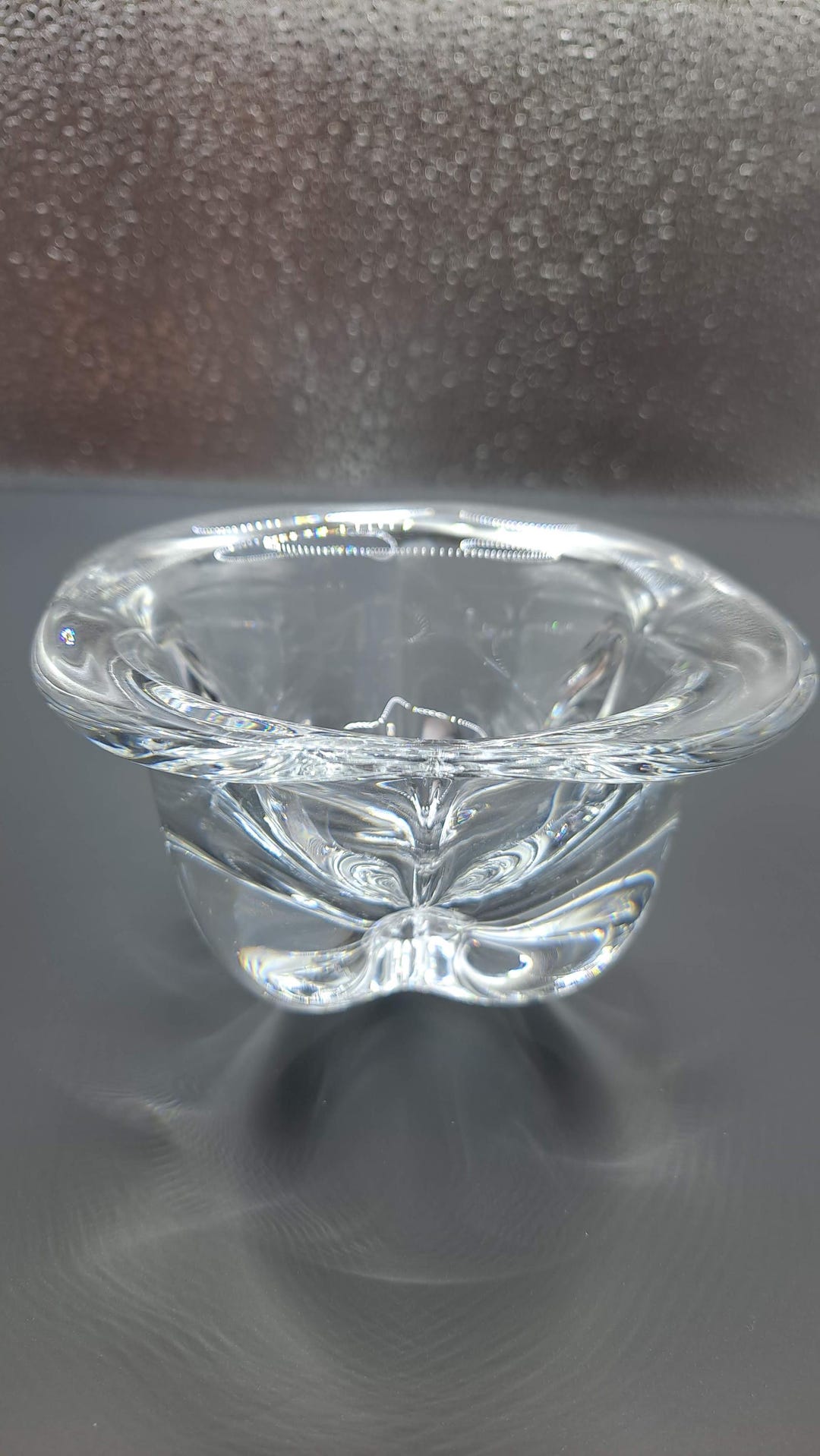 Magnor Norwegian Crystal Bowl Vintage - Etsy