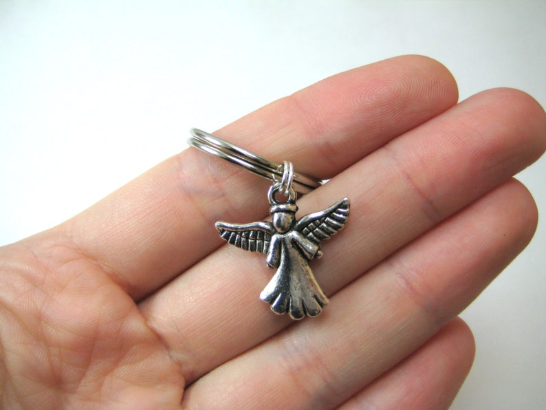 SALE Angel keychain angel key chain guardian angel keychain | Etsy