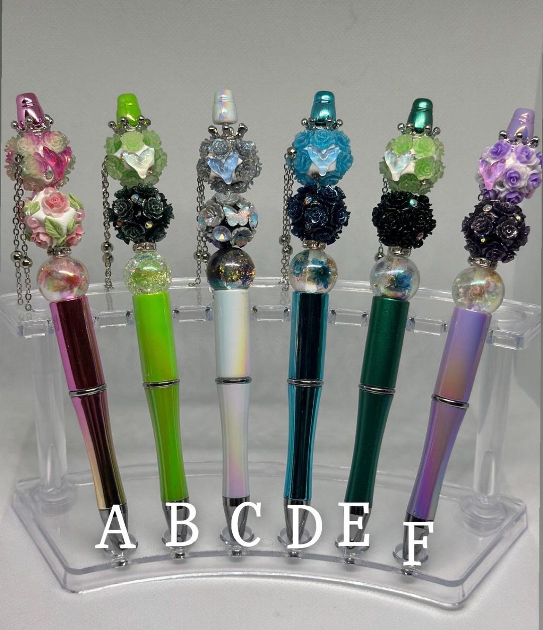 Rose Dangle Pen - Etsy