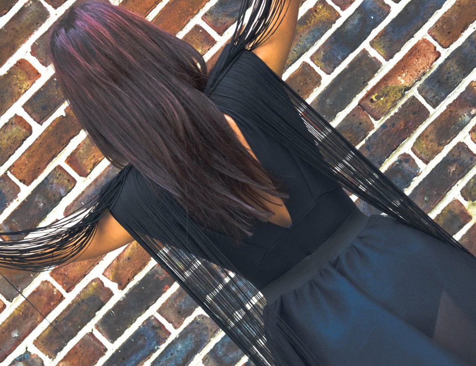 Fringe Body Stretch Fabric Long Fringes Fringe Bodysuit - Etsy