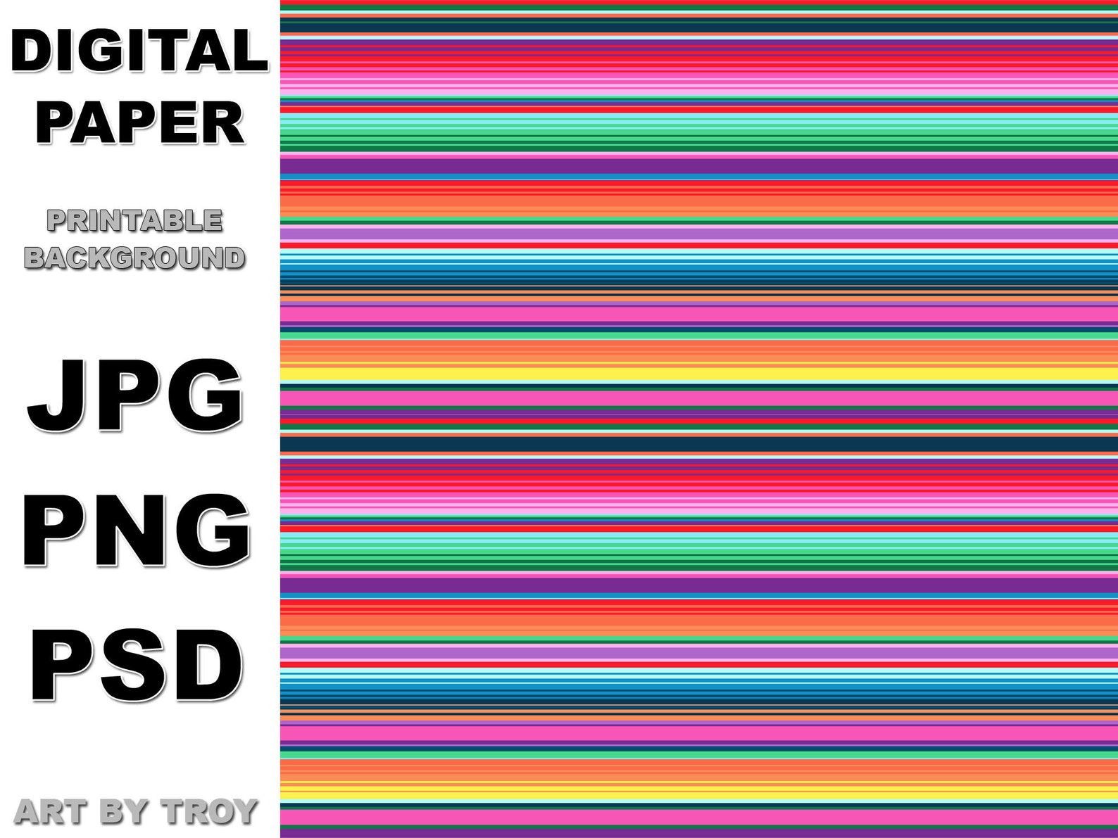 Mexican Serape Digital Paper Western Striped Printable - Etsy