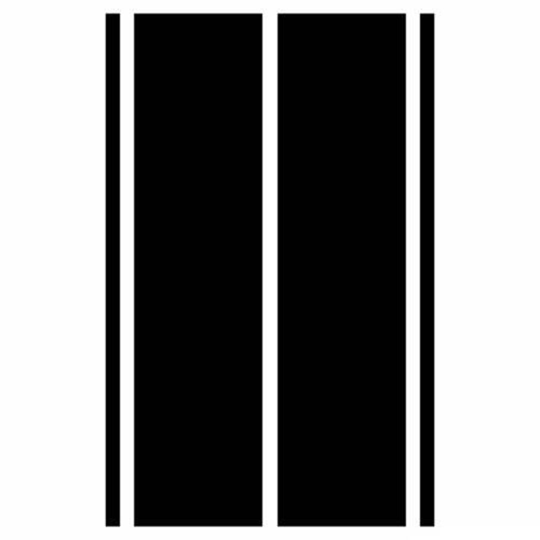 Universal Fit 3M Dual Rally Trunk or Tailgate Racing Stripes for Any ...