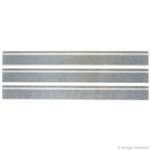 Single Offset Rally Racing Stripes for Chrysler 300 3M Vinyl Stripe ...