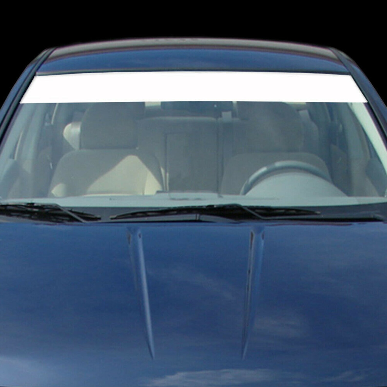 3M Sun Strip Decal Vinyl Windshield Banner Universal Fit DIY Visor ...