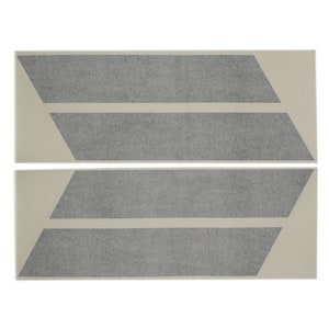 Universal Fit 5" Hash Mark Fender Stripes for Any Car or Truck 2 Pair ...