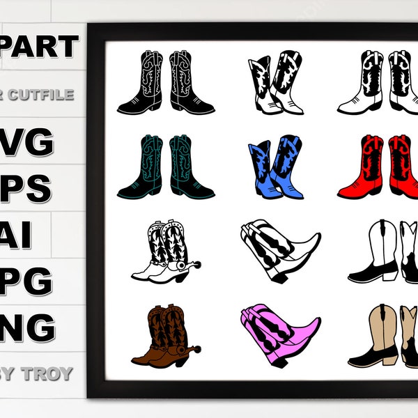 Laser Cut Boots - Etsy