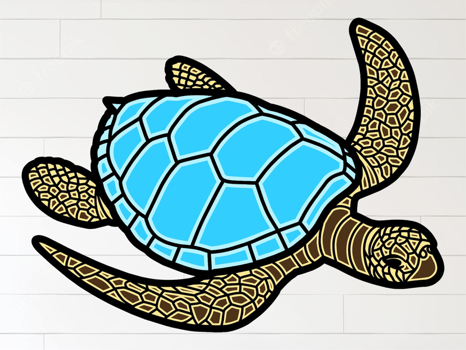 3D Layered Sea Turtle SVG Cut File Design for Cricut - Etsy Canada