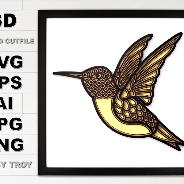 Colibri svg - Etsy México