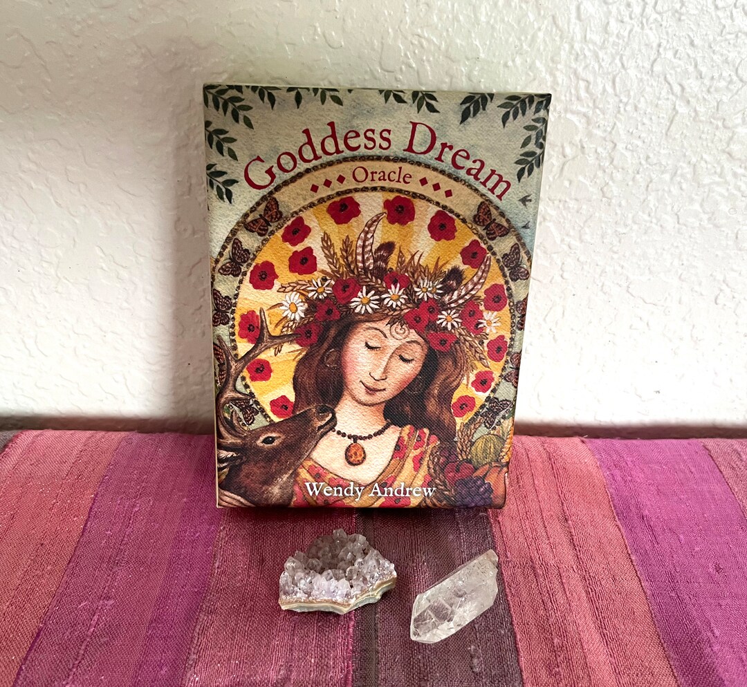 Goddess Dream Oracle 36 Card Deck Guide Book & Box Wendy Andrews ...