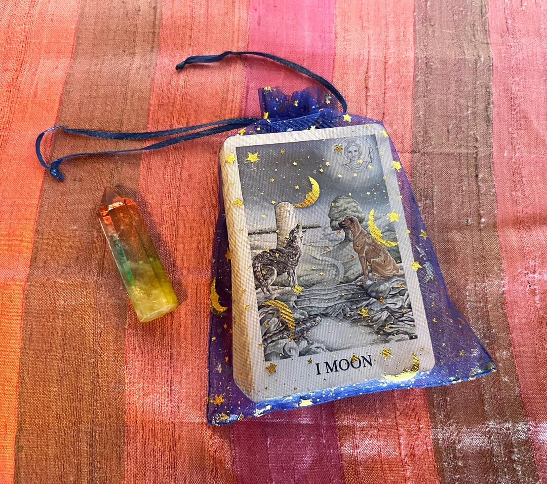 Vintage the Merlin Tarot Card Deck RJ Stewart Miranda Grey INCOMPLETE ...