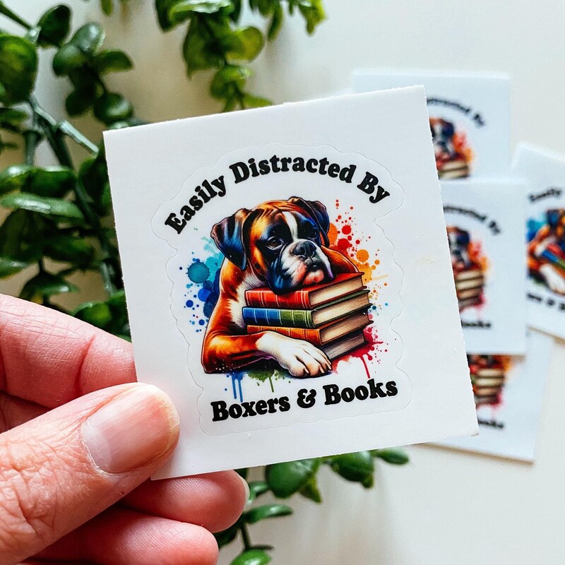 Boxer Sticker - Etsy