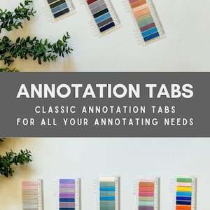 Transparent Sticky Annotation Tabs for Annotating Book Variety Color ...