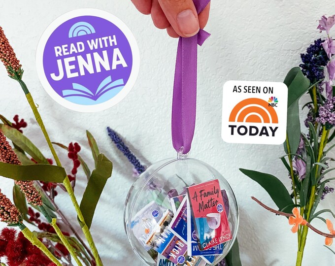Customizable Mini Book Jar, Mini Book Display, TBR, Tiny Book Jar, Book ...