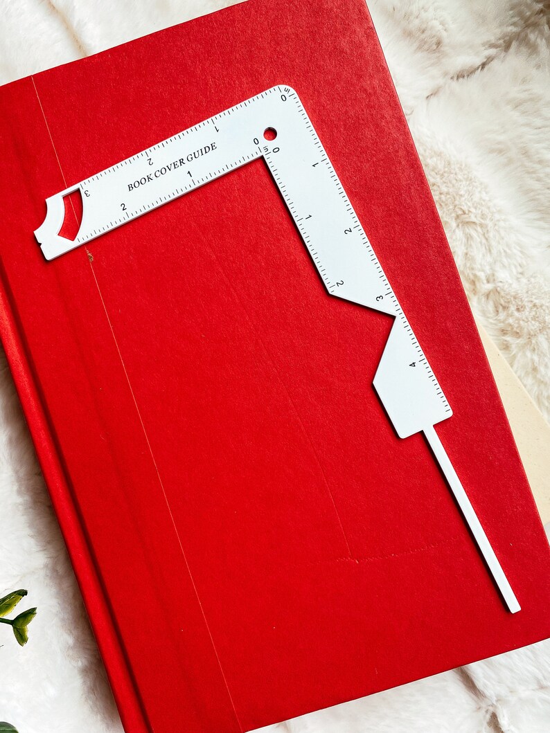5-in-1 Bookbinding Ruler Guide: Stainless Steel DIY Craft Tool - Etsy