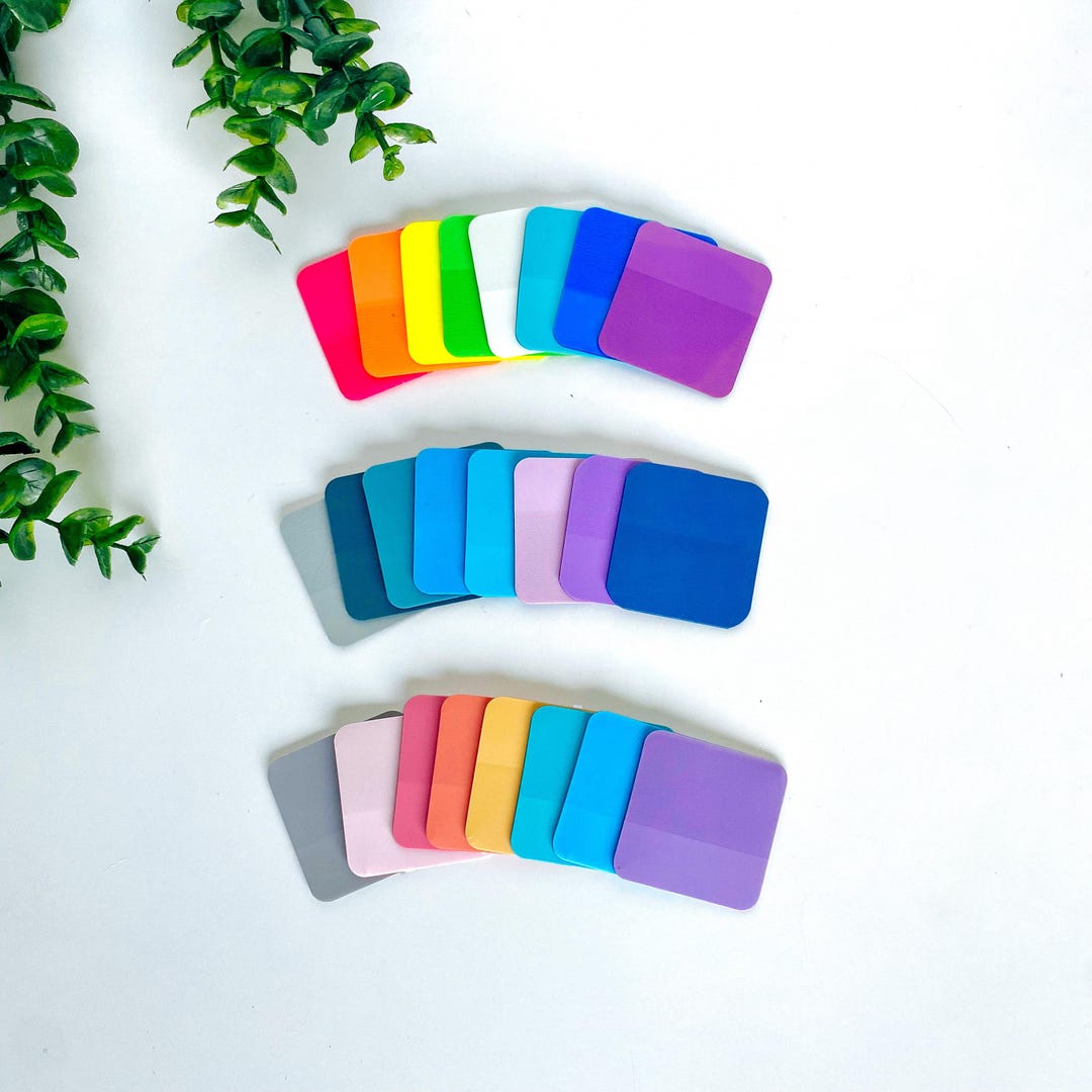 Full Set Colorful Sticky Notes for Annotating Books and Taking Notes ...