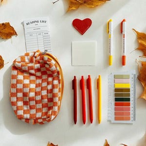 Fall Checker Annotation Kit With Tabs, Pens, Highlighter | Book ...