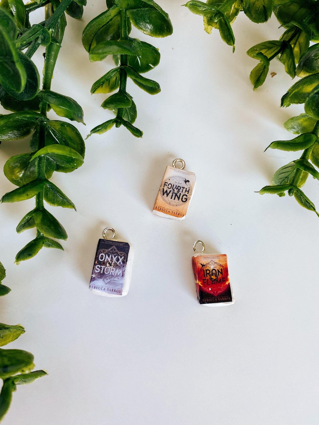 Custom Handmade Mini Book Charms for Book Lovers - Tiny Miniature Books ...