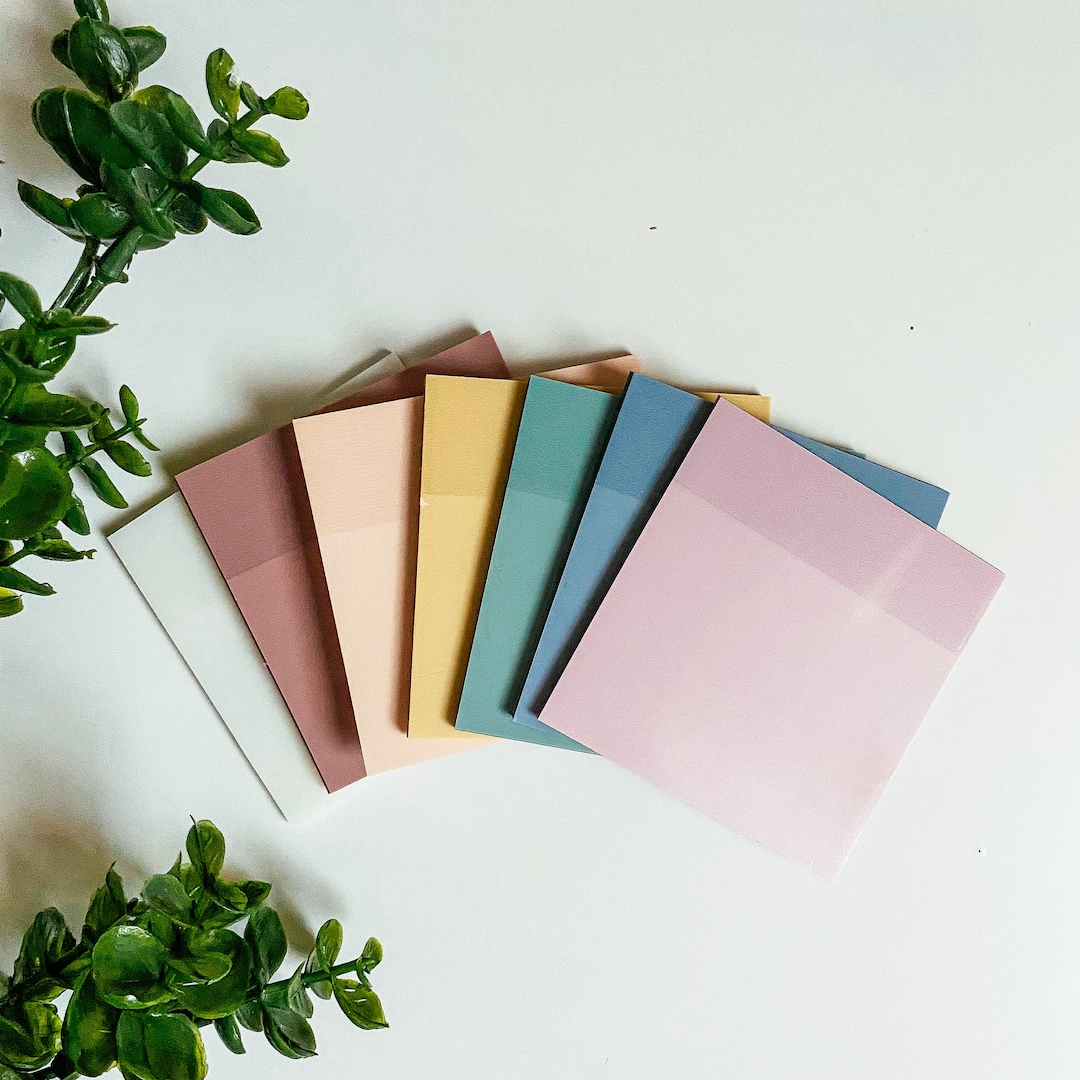 Color Transparent Sticky Notes for Annotation Tabs or Book Annotating ...