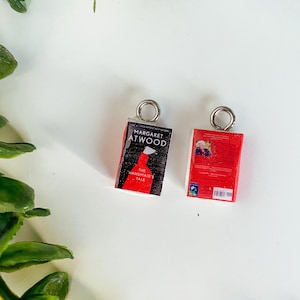 Custom Handmade Mini Book Charms for Book Lovers - Tiny Miniature Books ...