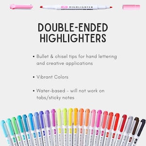 Book Annotation Kit: Tabs, Pen, Highlighter, Stickers - Book Lover Gift ...