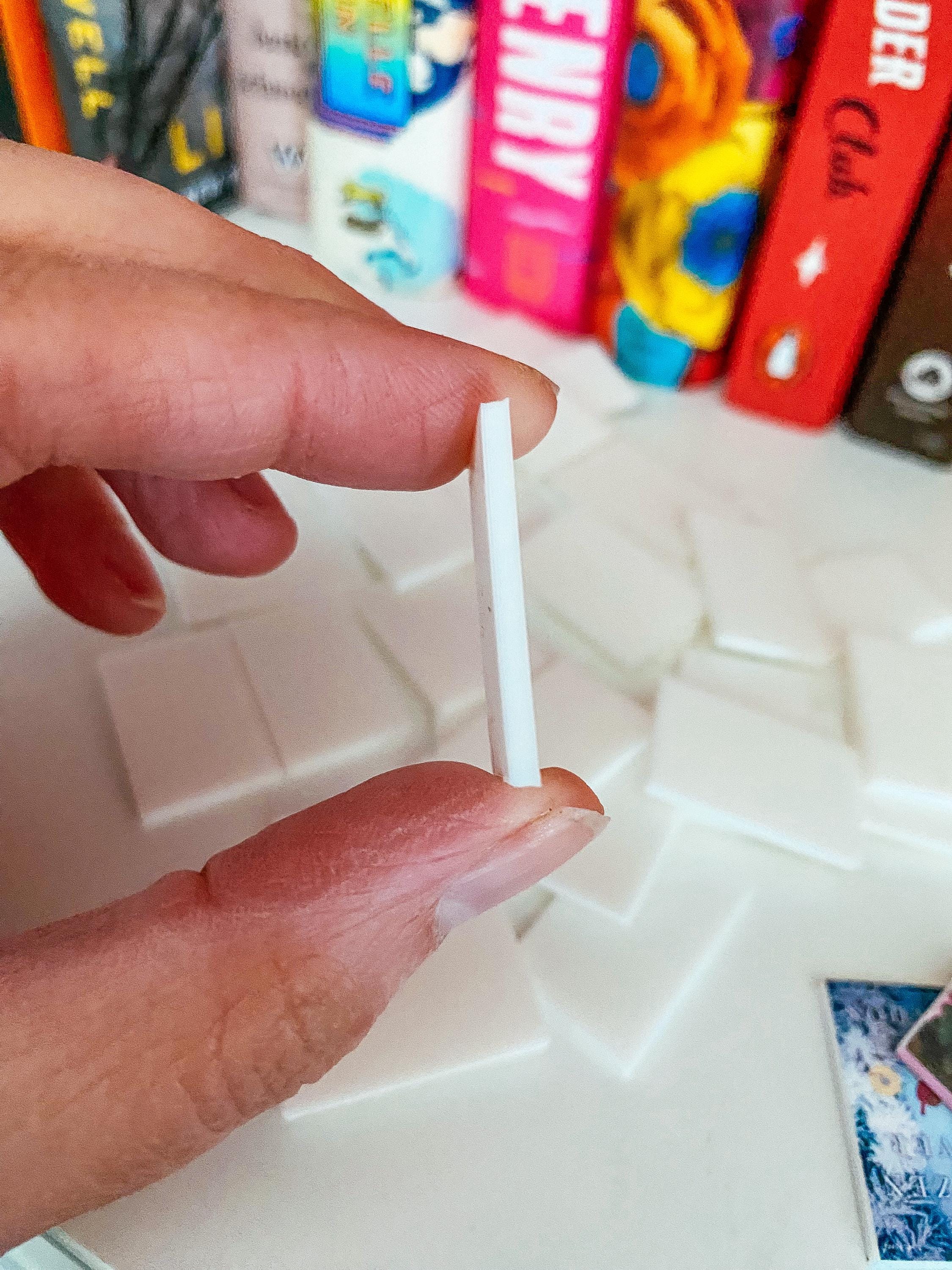 3D Printed White Mini Book BLANKS for Book Lover DIY Projects - Tiny ...