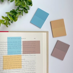 Vintage Transparent Sticky Notes for Annotating Books, Taking Notes ...