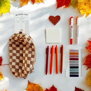 Fall Checker Annotation Kit With Tabs, Pens, Highlighter | Book ...