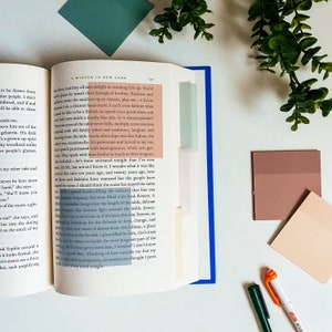 Color Transparent Sticky Notes for Annotation Tabs or Book Annotating ...