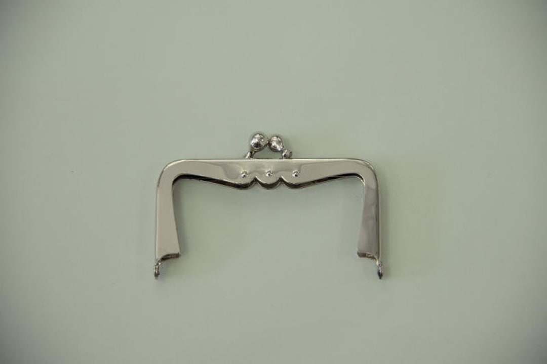 2 Metal Frames, 8 Cm Clutch Purse Frames - Etsy