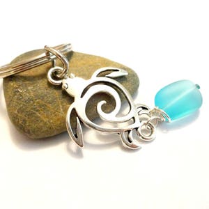 Sea Turtle Keychain, Turtle Key Chain, Beach Keychain, Turtle Gift ...