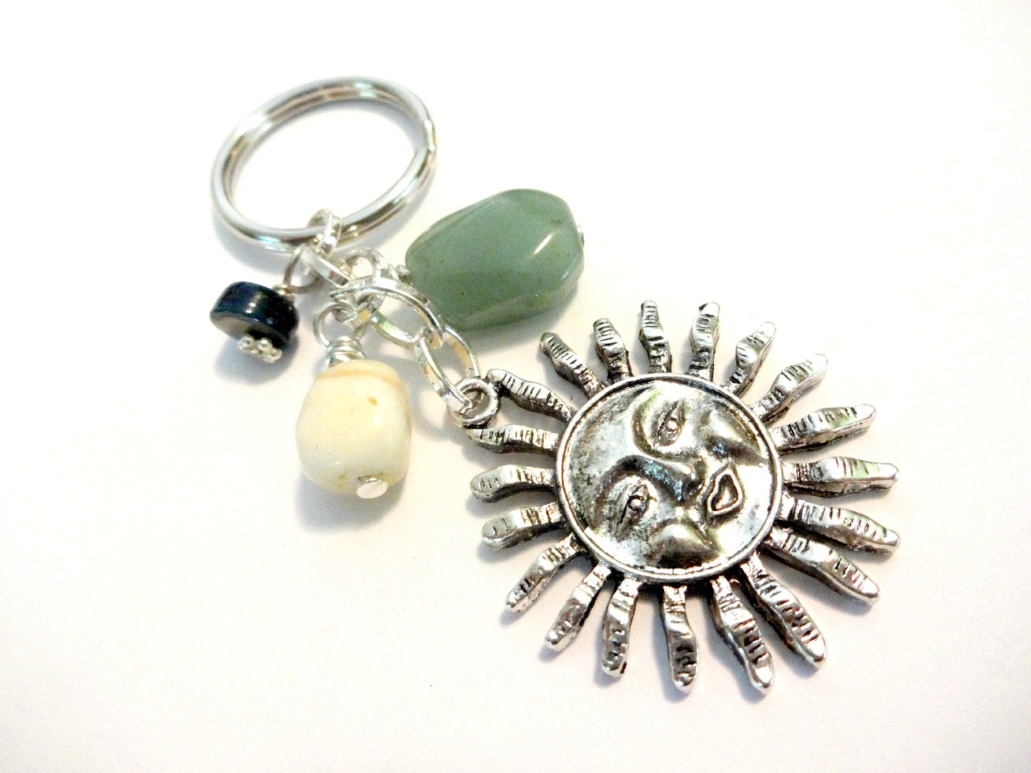 Celestial Keychain Sun Keychain Celestial Gift Cute Car - Etsy