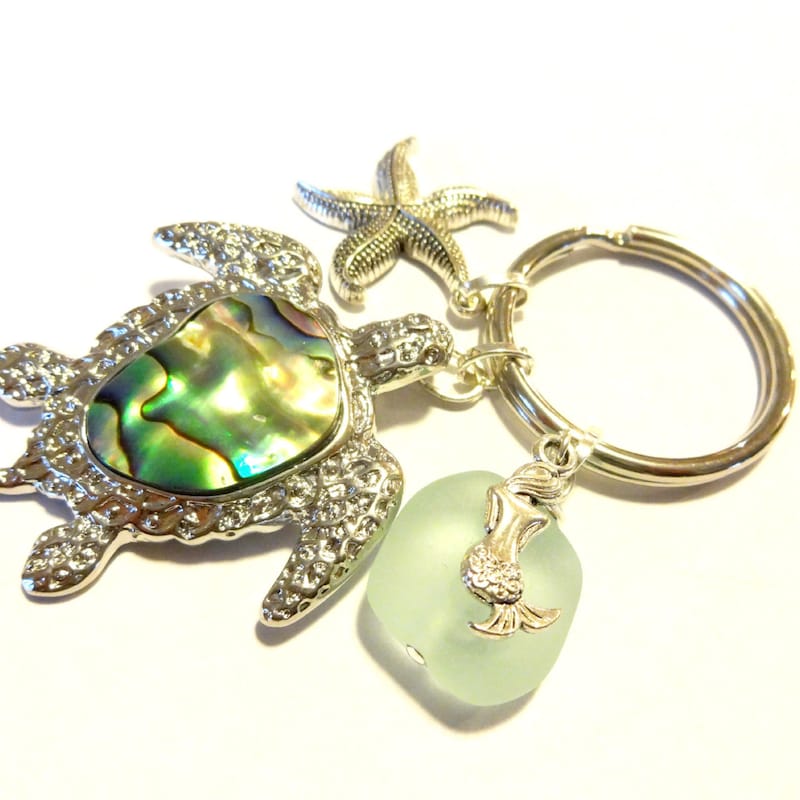 Sea Foam Green Ring - Etsy