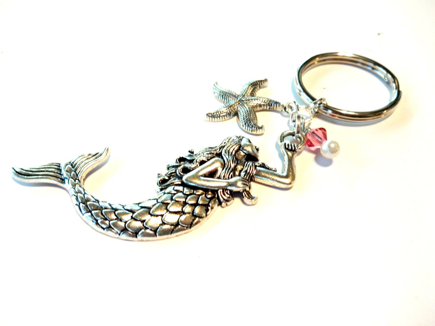 Mermaid Keychain Mermaid Gift Mermaid Accessories Mermaid | Etsy