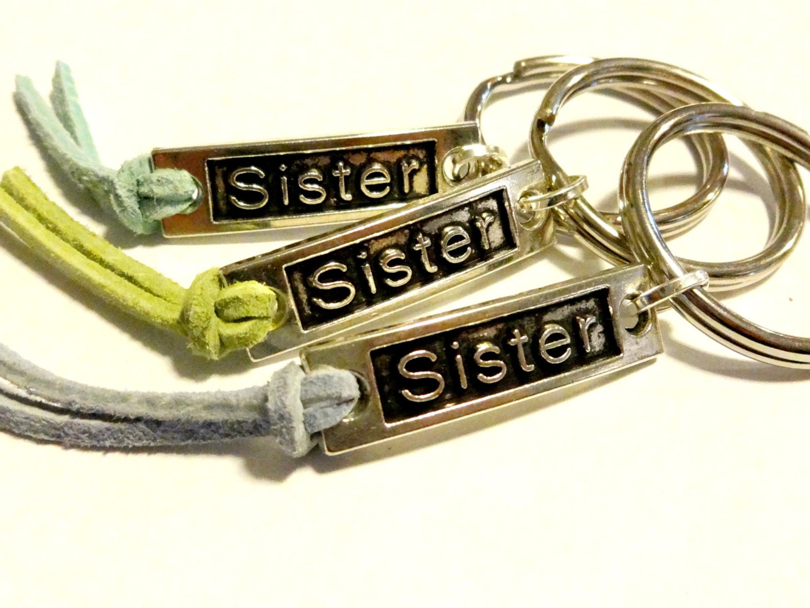 Sister Gift Sister Keychain Colorful Keychain Gift for - Etsy