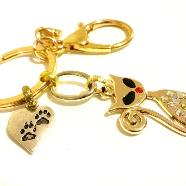 Cat Key Chains - Etsy