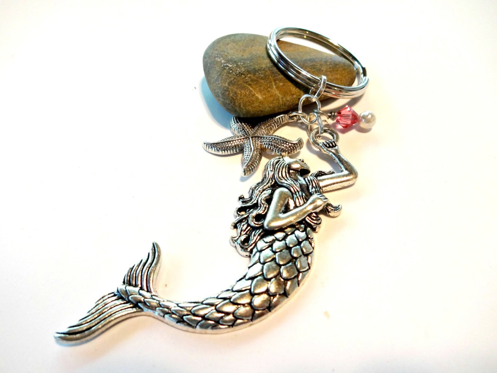 Mermaid Keychain Mermaid Gift Mermaid Accessories Mermaid | Etsy