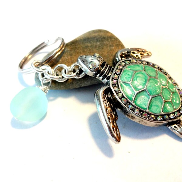 Sea Shell Keychain - Etsy